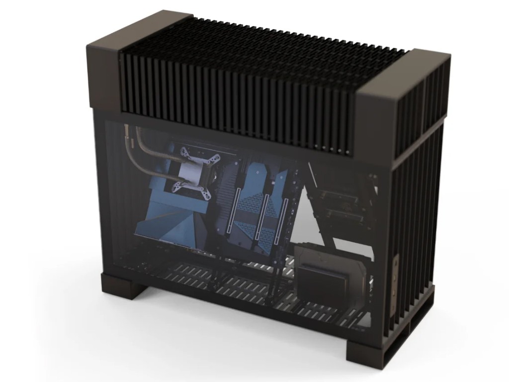 Streacom SG10 팬리스 케이스 - 컴퓨터 / 하드웨어 - 기글하드웨어