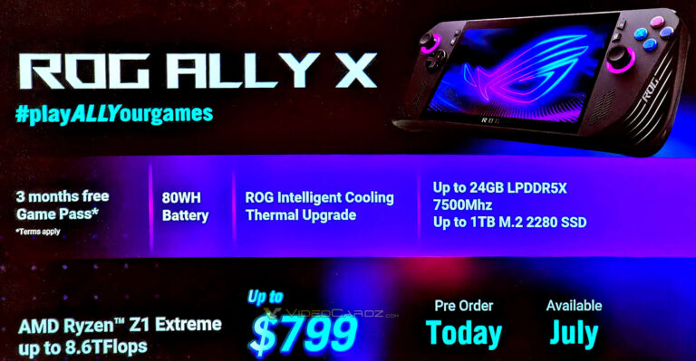 ASUS, 'Republic Of Gamers' Ally-X(ROG Ally-X) 출시 공식 발표 - 게임 / 엔터테인먼트 ...